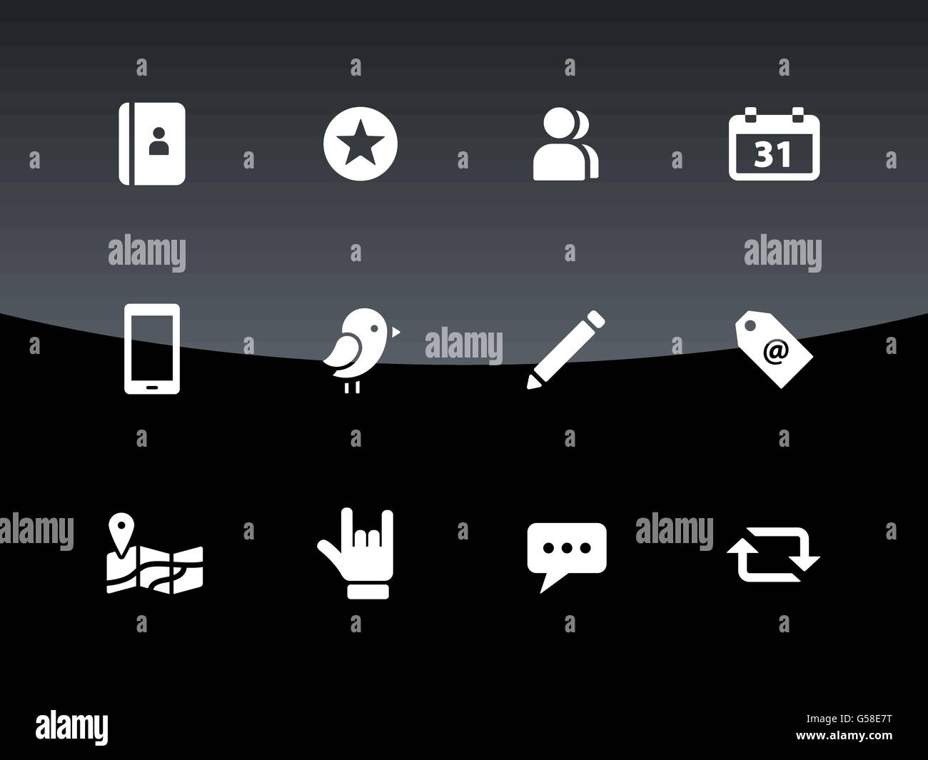 Social tool Stock Vector Images - Alamy