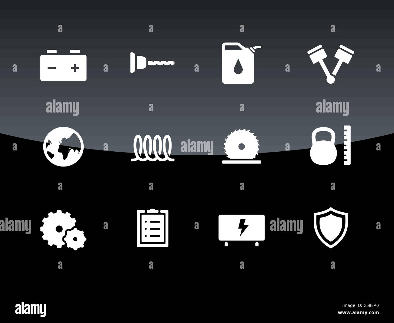Power tools electric icons Stock Vector Images - Alamy