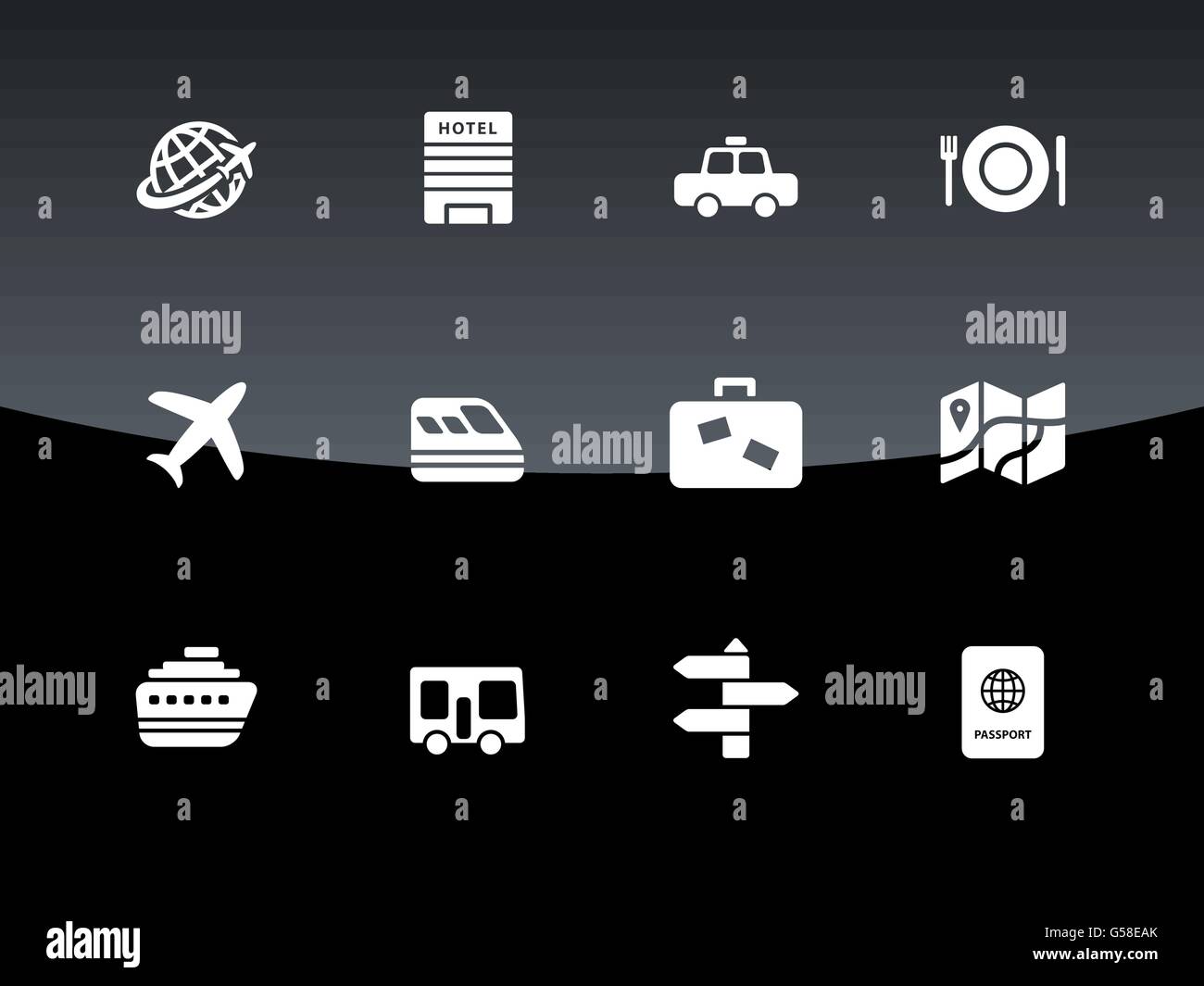 Traveling dirt Stock Vector Images - Alamy