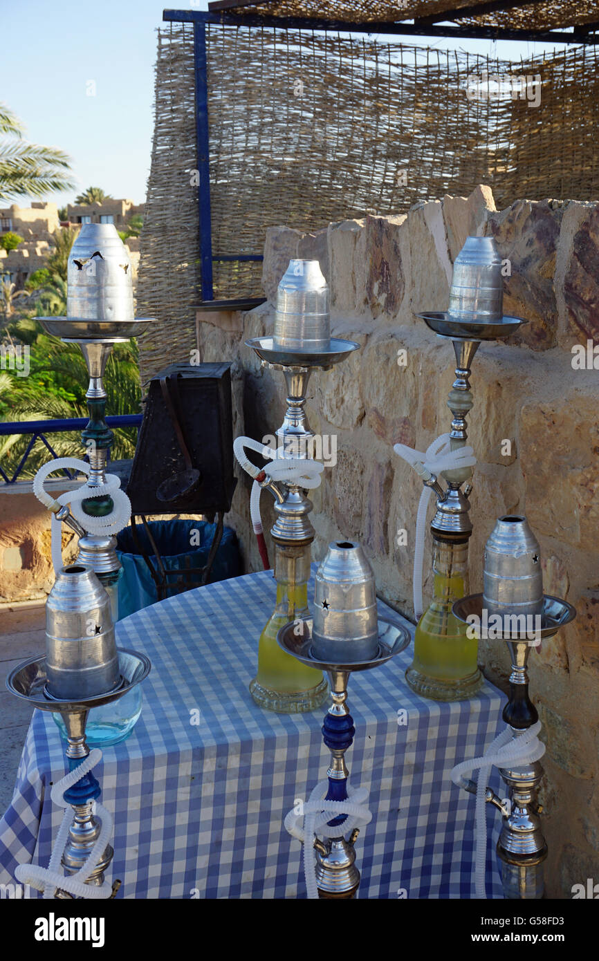 water pipe for tasteful smoking in arabian way Stock Photo - Alamy