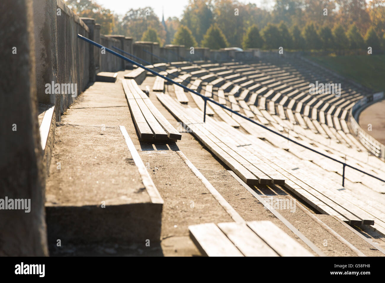 Empty bleachers stadium architecture hi-res stock photography and ...