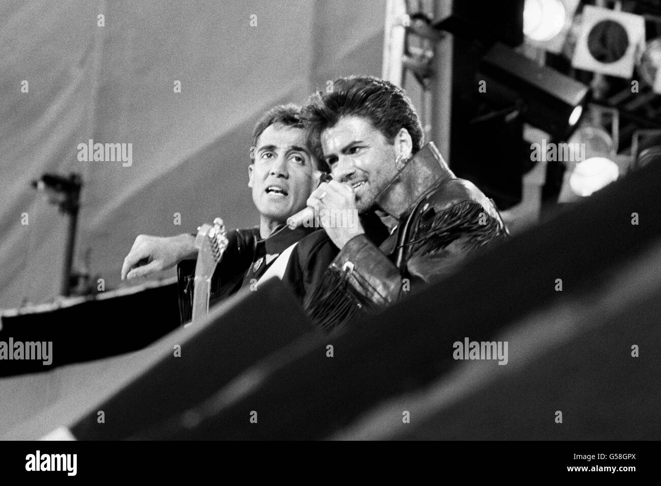 Wham final concert hi-res stock photography and images - Alamy