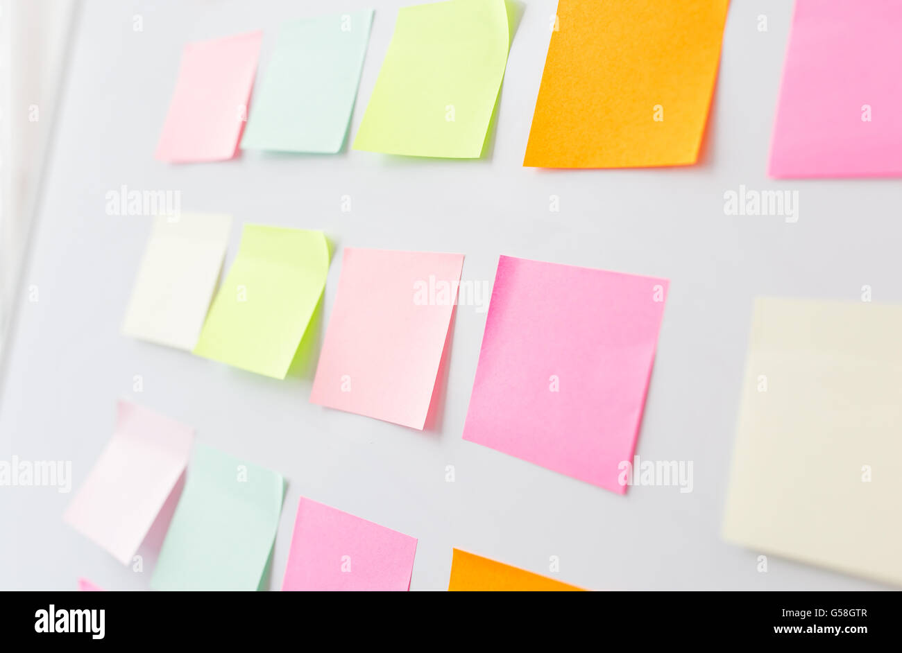 Blank paper stickers hi-res stock photography and images - Alamy