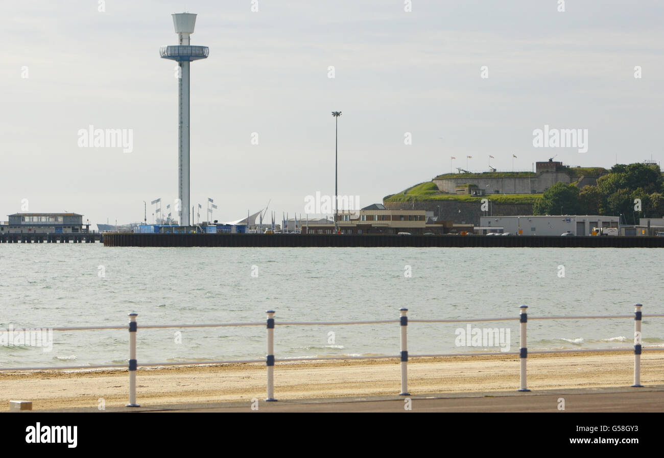 Sea Life Tower in Weymouth Stock Photo - Alamy