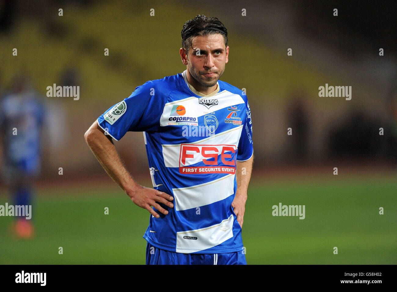 Soccer - French Ligue 2 - AS Monaco v Troyes - Stade Louis II Stock ...