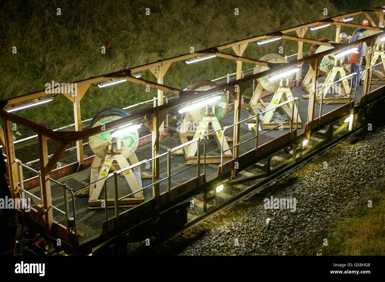 Laying Track, Railroad Stock Photos & Laying Track, Railroad Stock ...