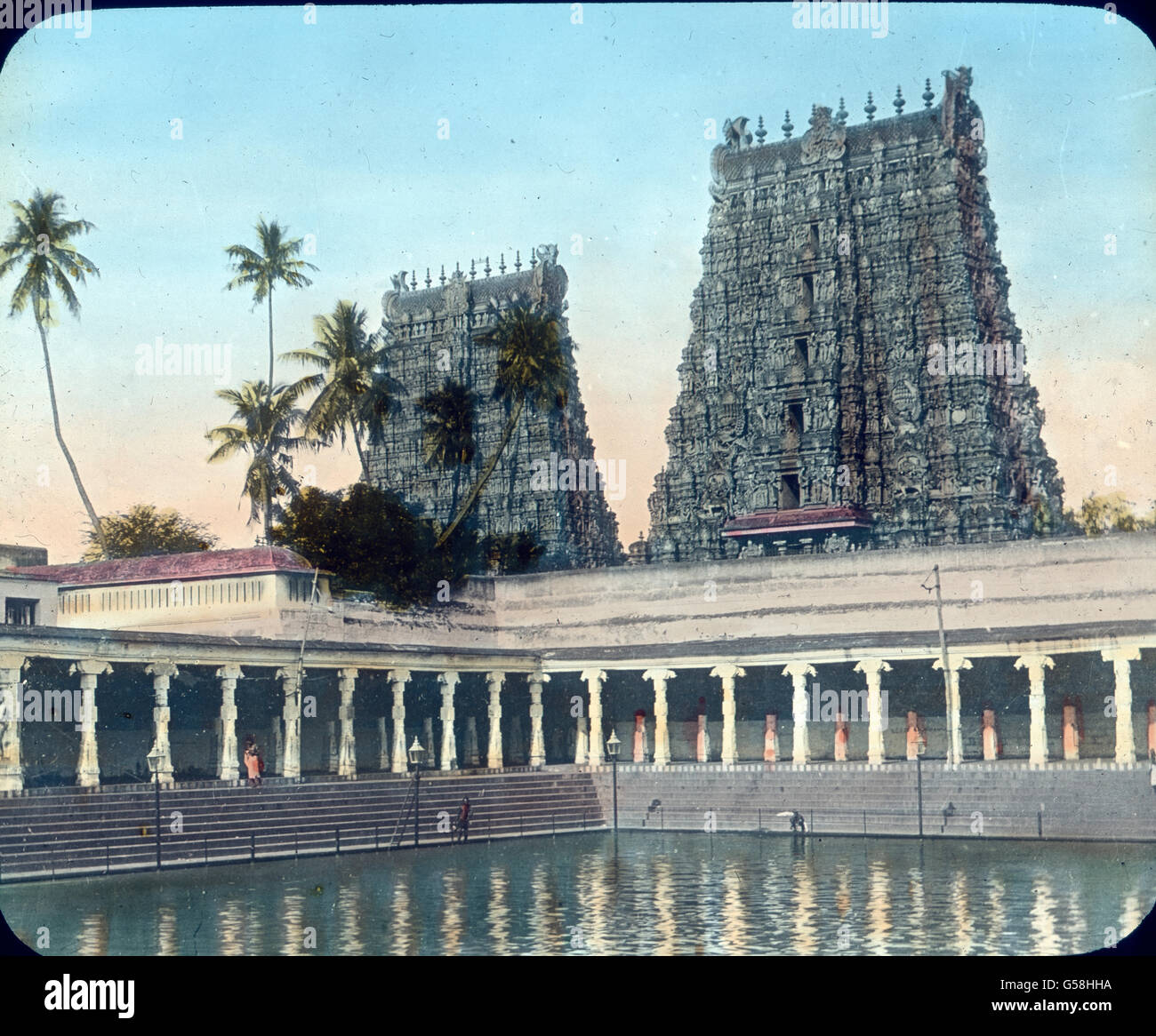 Minakshi Tempel in der Stadt Madurai. India, Asia, travel, Madurai ...