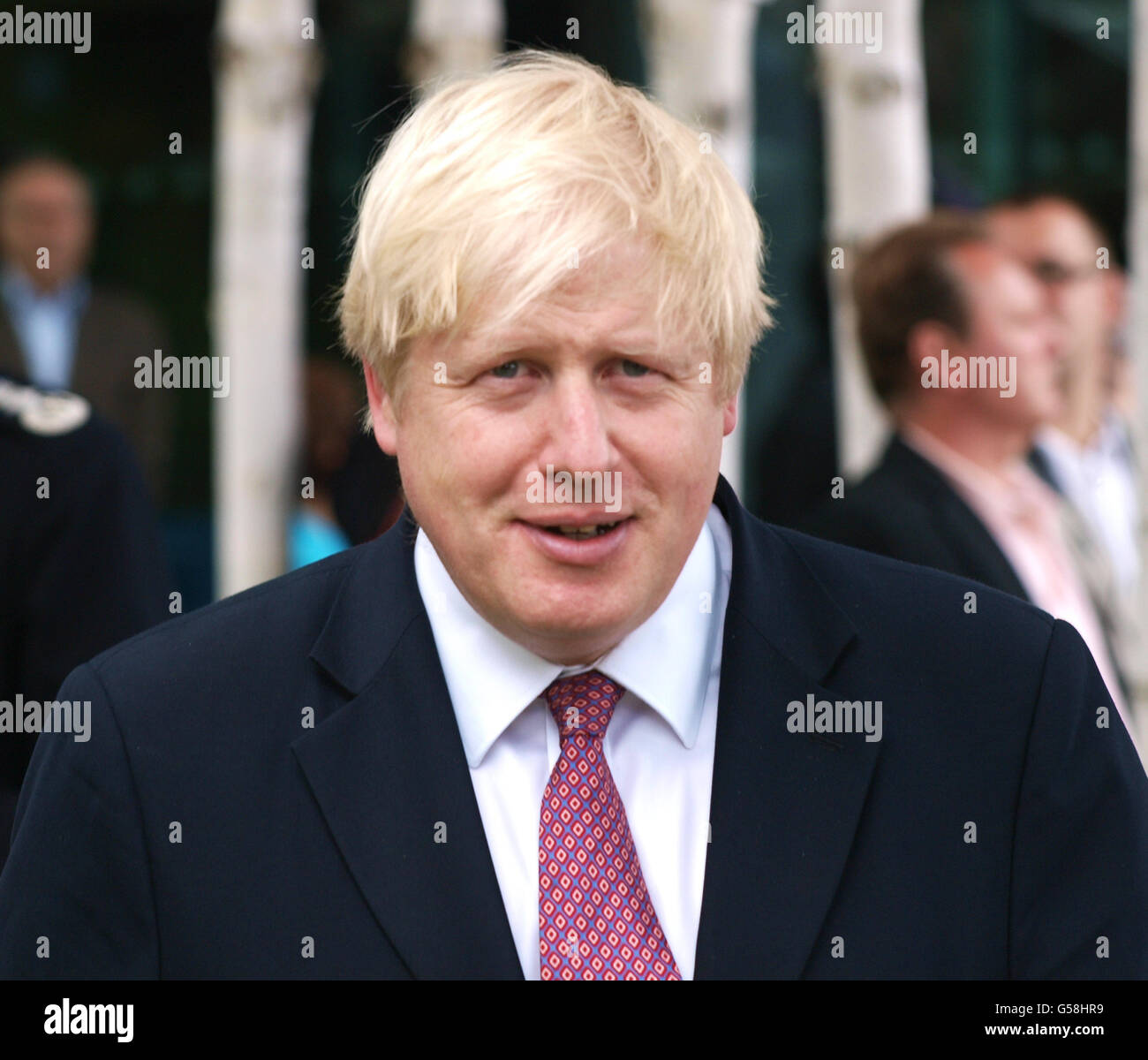 Mayor Boris Johnson at the passing out ceremony for the newly graduated ...