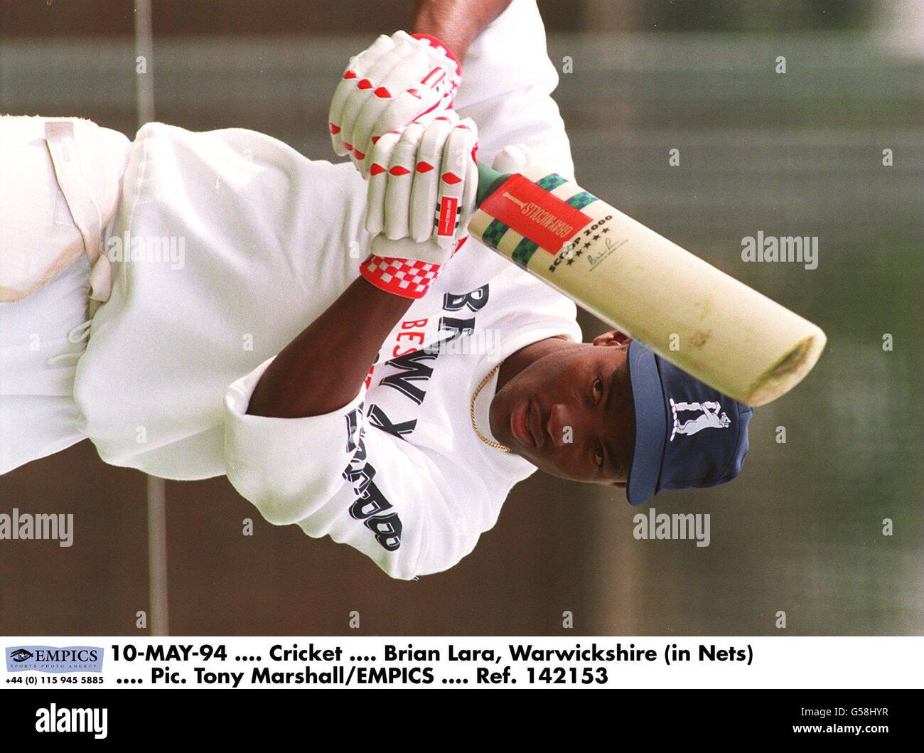10 may 94 cricket brian lara hi-res stock photography and images - Alamy