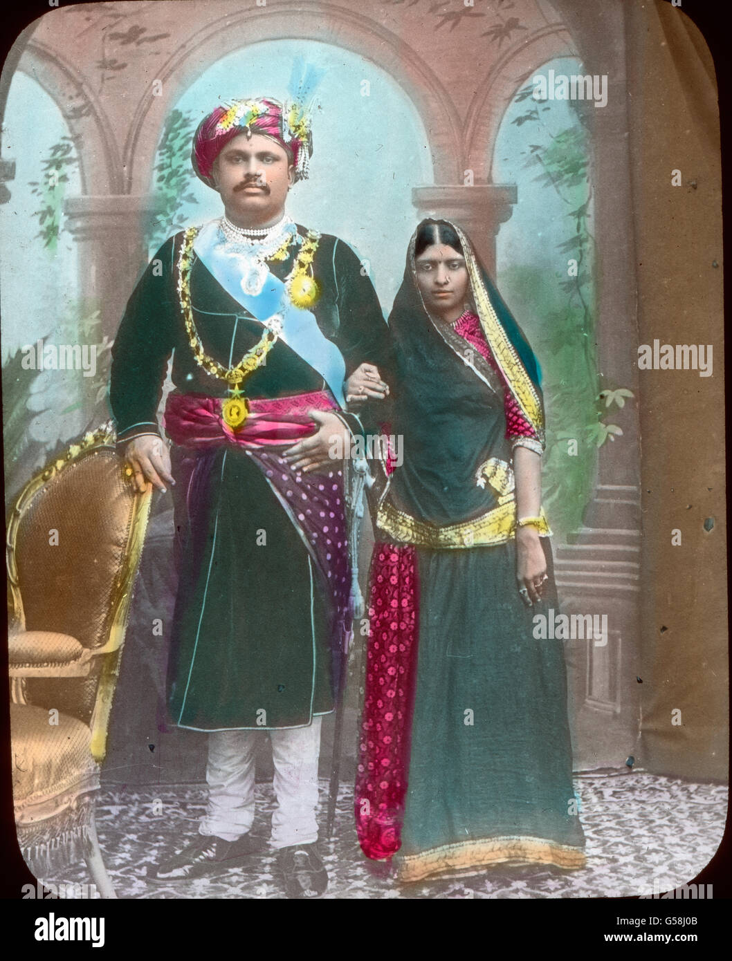 Indian maharani hi-res stock photography and images - Alamy