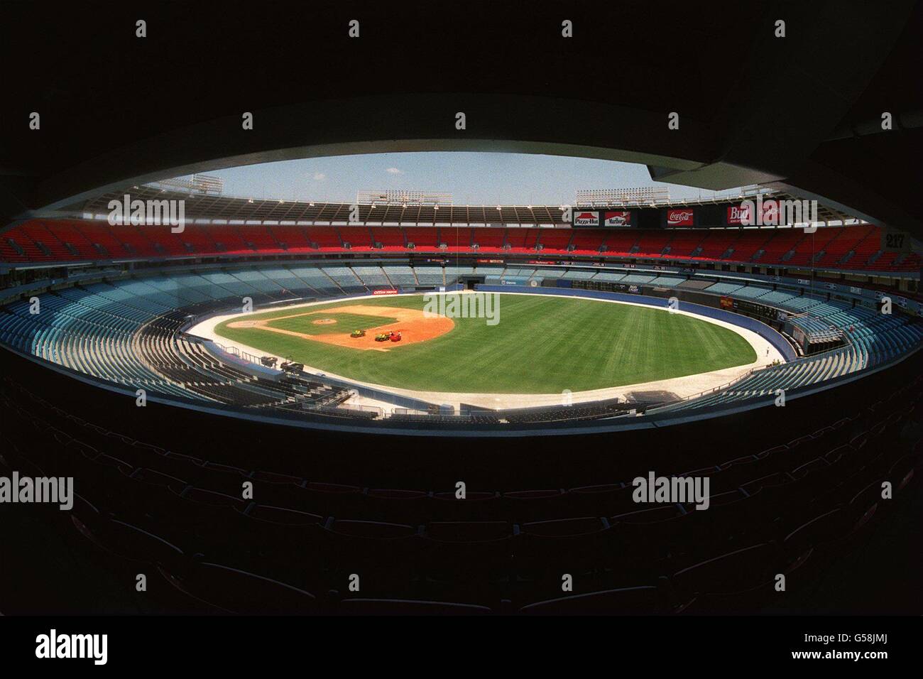 Baseball - Fulton County Stadium - Atlanta. Fulton County Stadium Stock ...