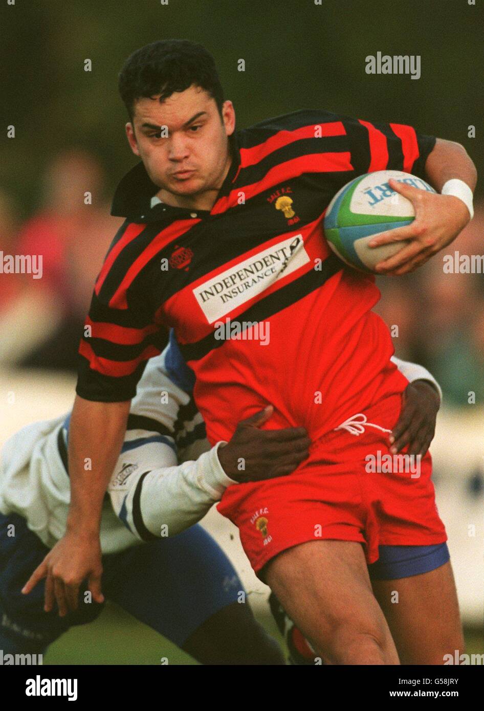 04-NOV-95 ... Rugby ... Chris Yates, Sale ... Picture by Neal Simpson ...