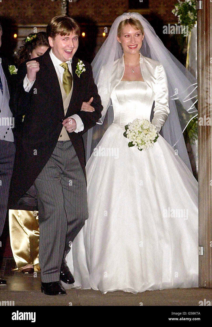 Former choirboy and TV's Songs of Praise presenter Aled Jones with his ...