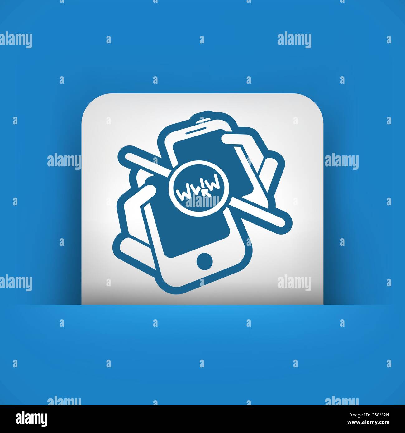 Web connection sharing Stock Vector Image & Art - Alamy