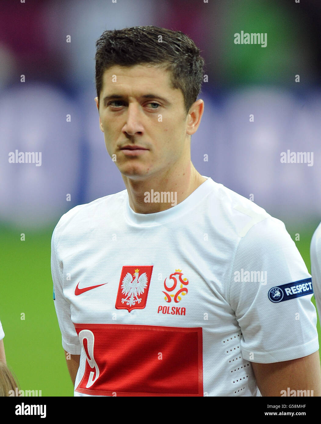 Lewandowski uefa 2012 poland hi-res stock photography and images - Alamy