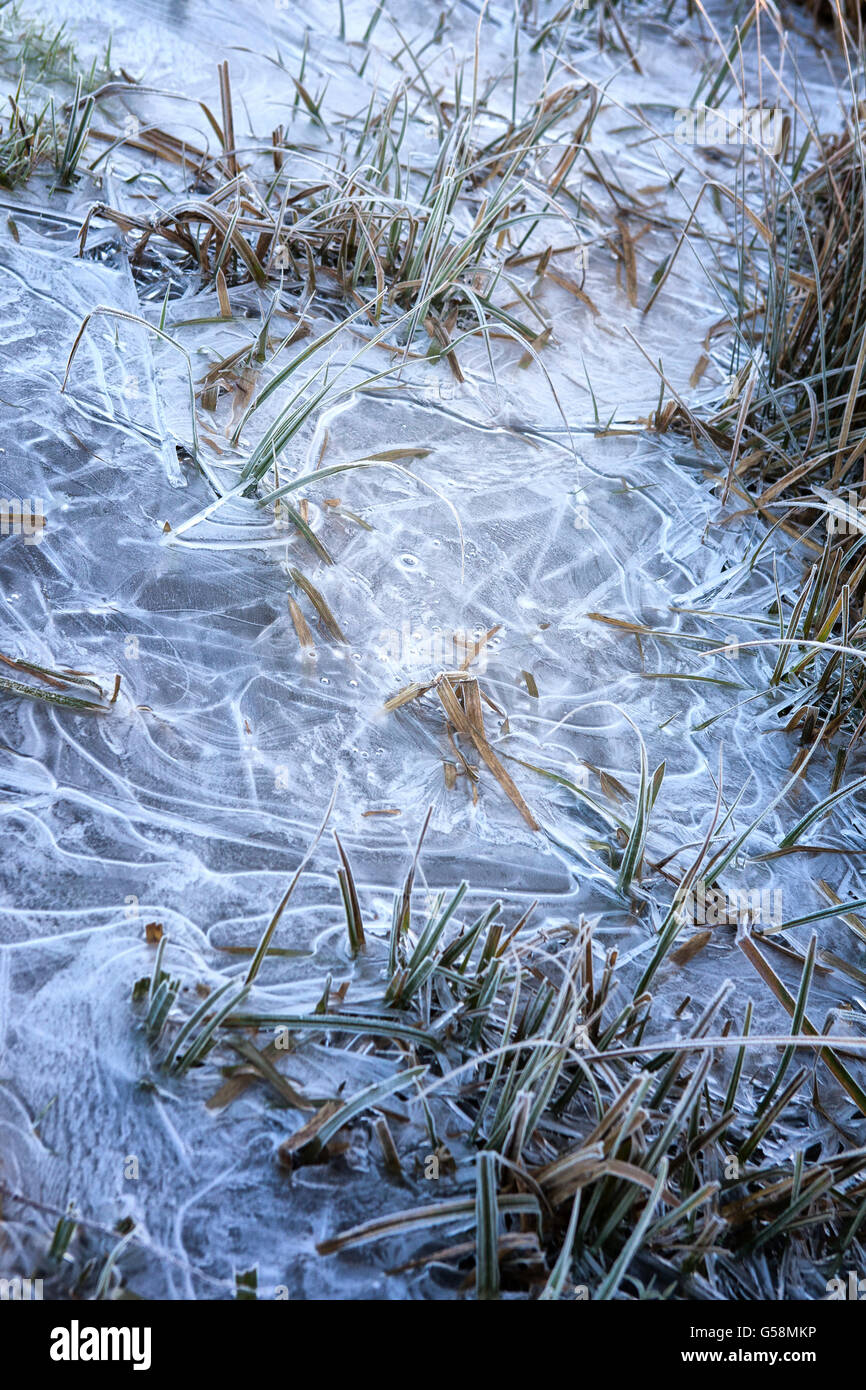 Icy patterns hi-res stock photography and images - Alamy
