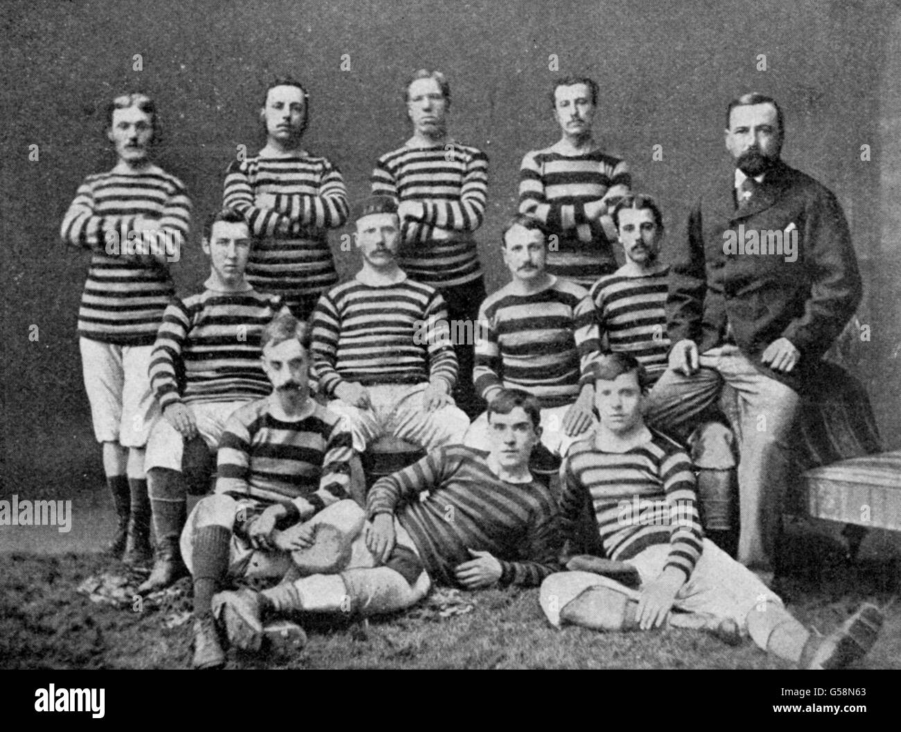 Stoke city team group hi-res stock photography and images - Alamy