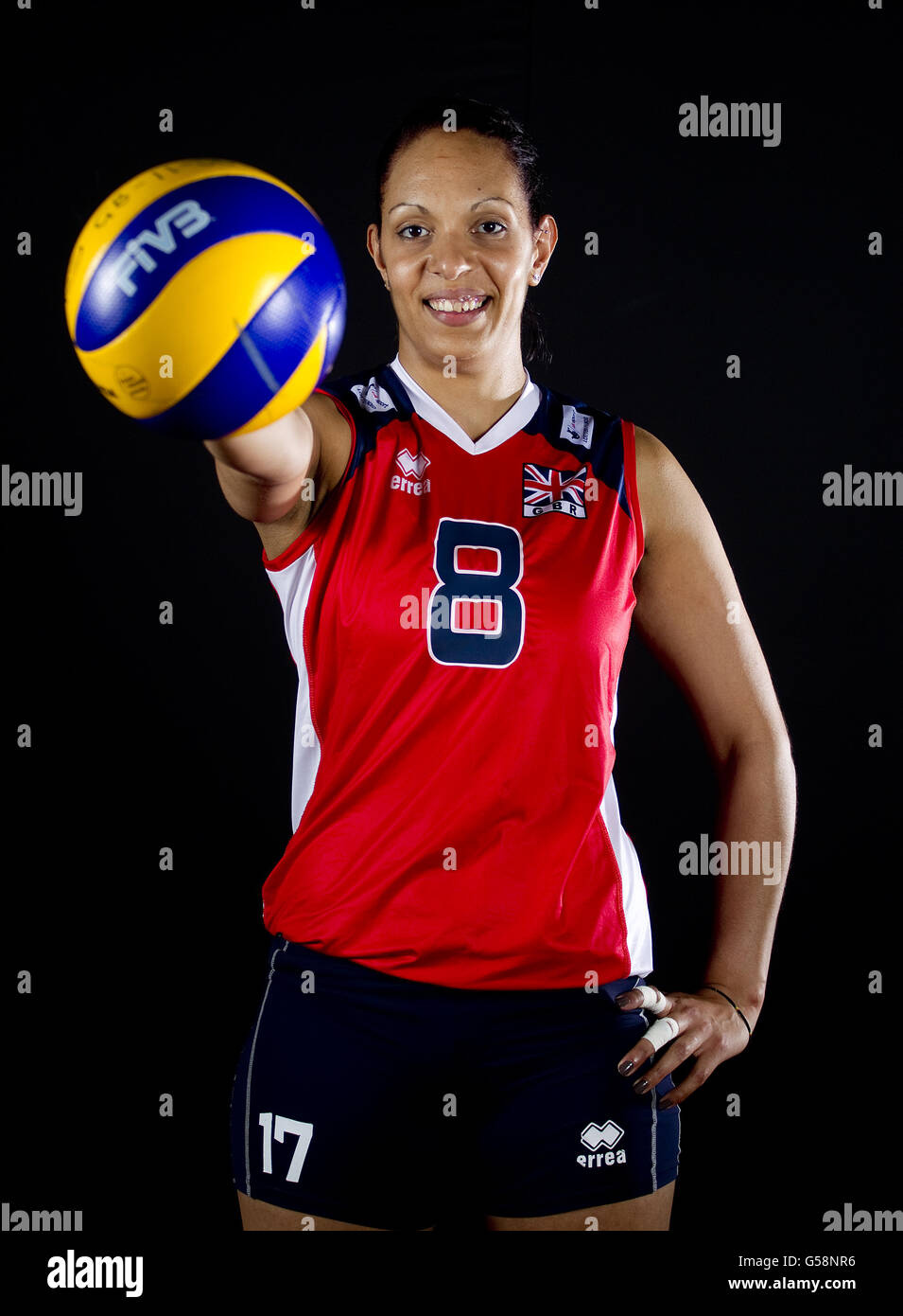 Sport - Team GB Volleyball Photocall - English Institute of Sport Stock ...