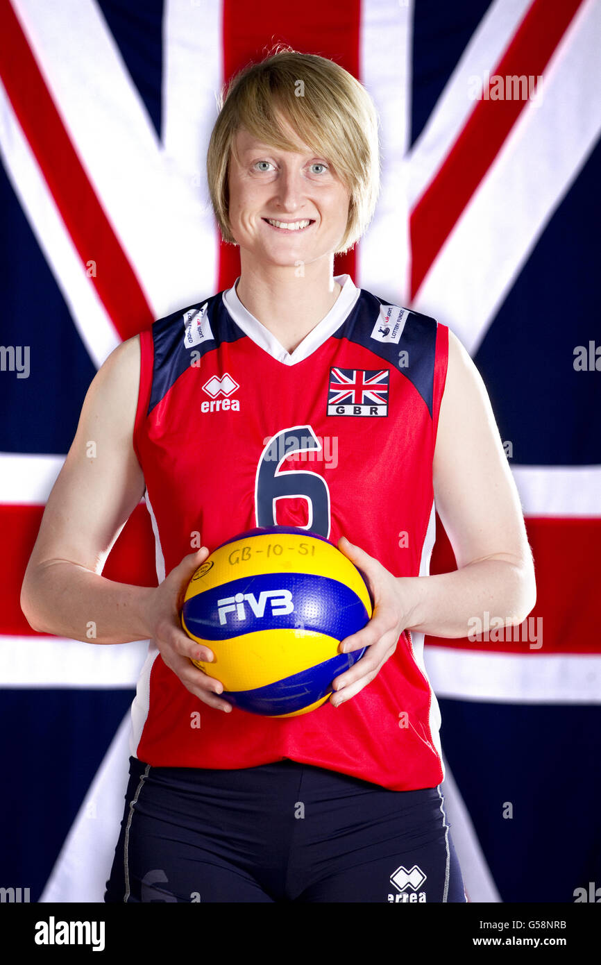Sport - Team GB Volleyball Photocall - English Institute of Sport Stock ...