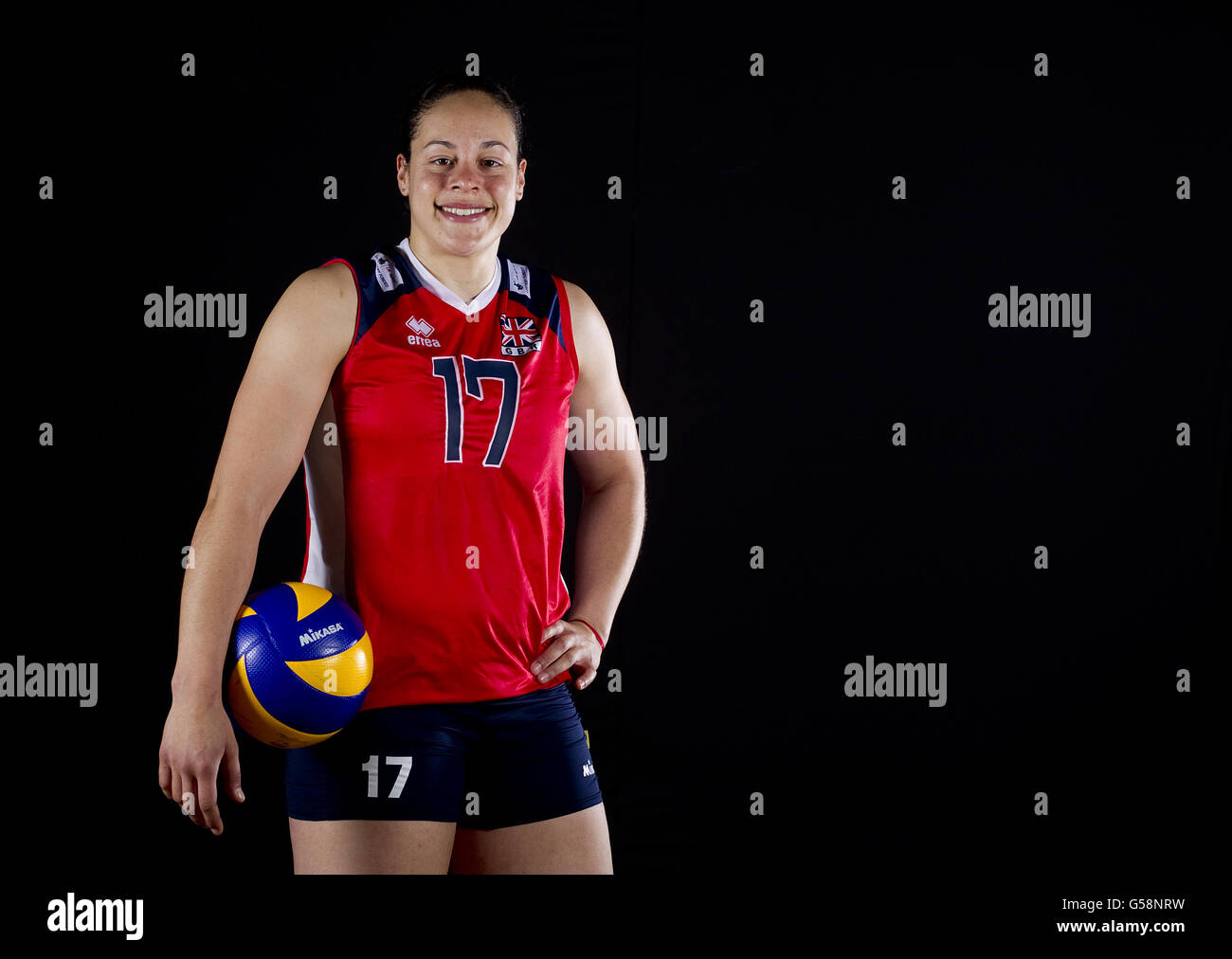 Sport - Team GB Volleyball Photocall - English Institute of Sport Stock ...