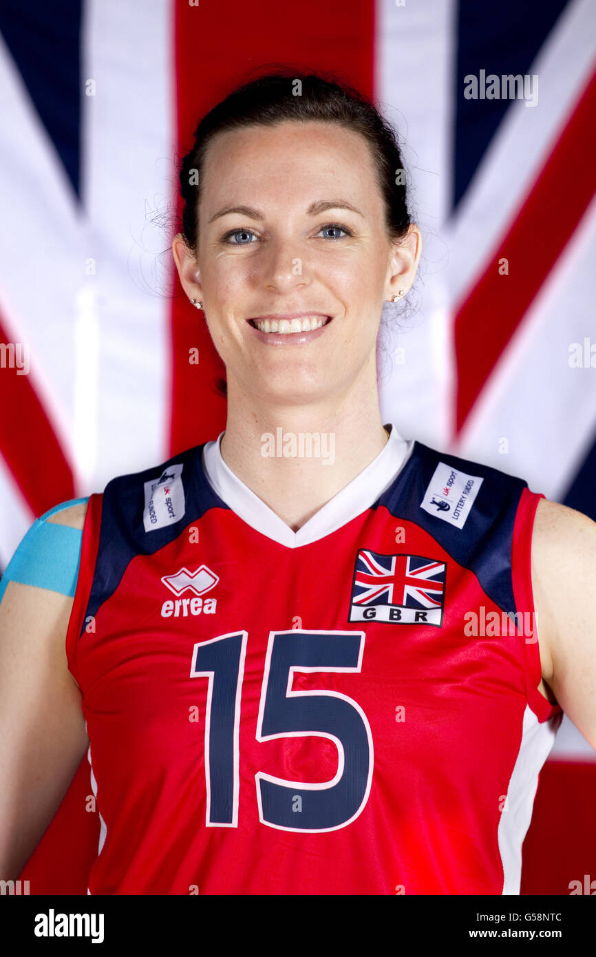 Sport - Team GB Volleyball Photocall - English Institute of Sport Stock ...