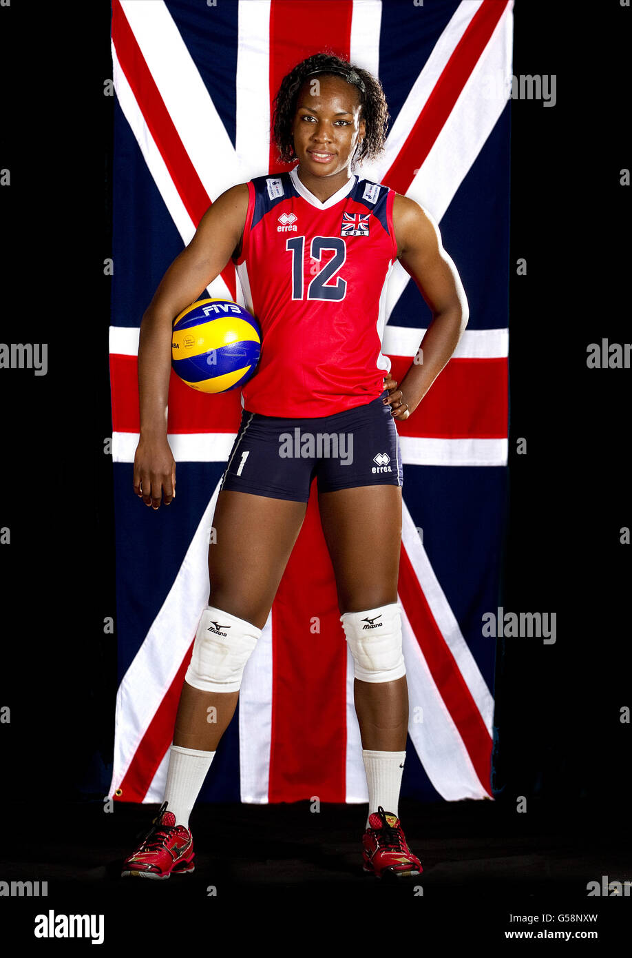 Sport - Team GB Volleyball Photocall - English Institute of Sport Stock ...
