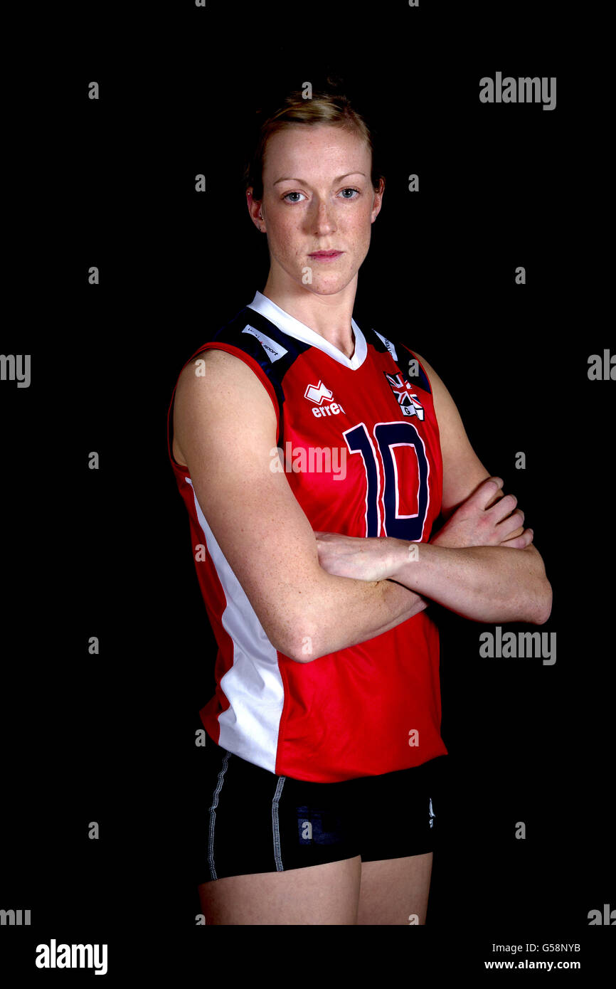 Team GB's Lynne Beattie during a photocall at the English Institute of ...