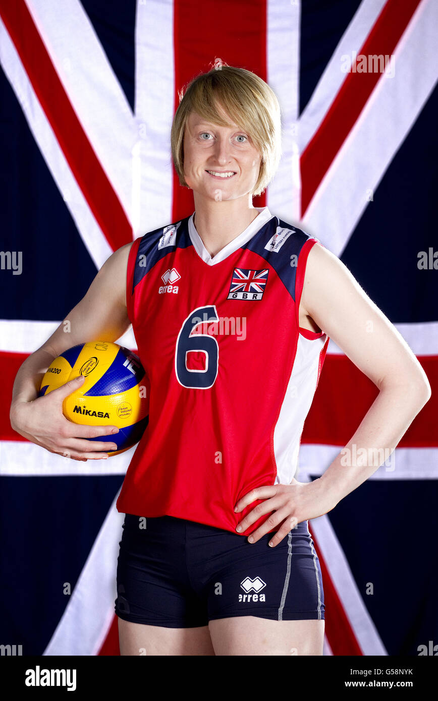 Sport - Team GB Volleyball Photocall - English Institute of Sport Stock ...