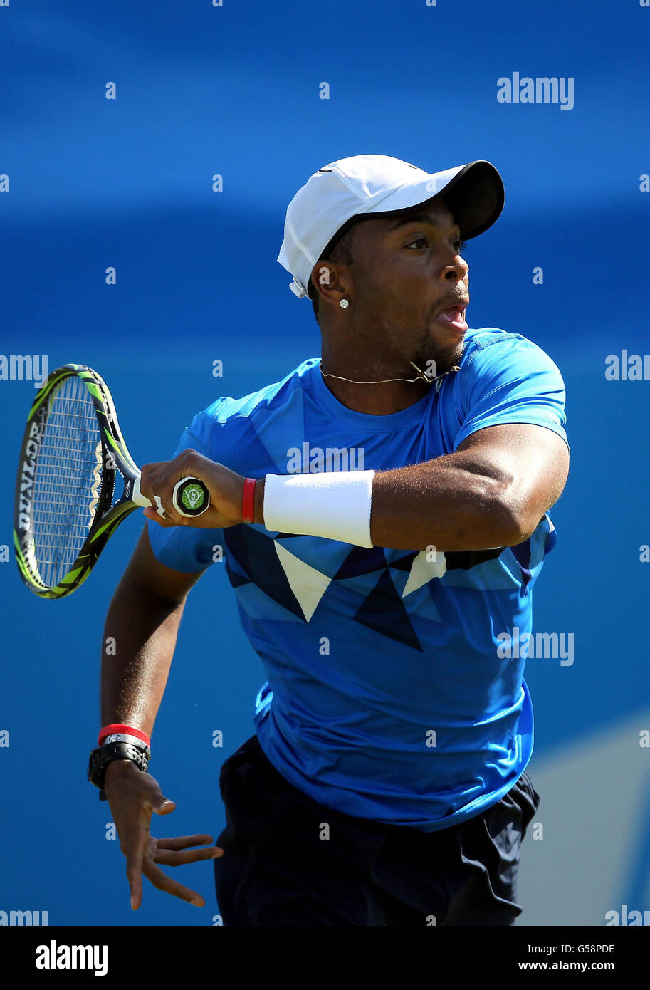 Usas donald young reacts hi-res stock photography and images - Alamy