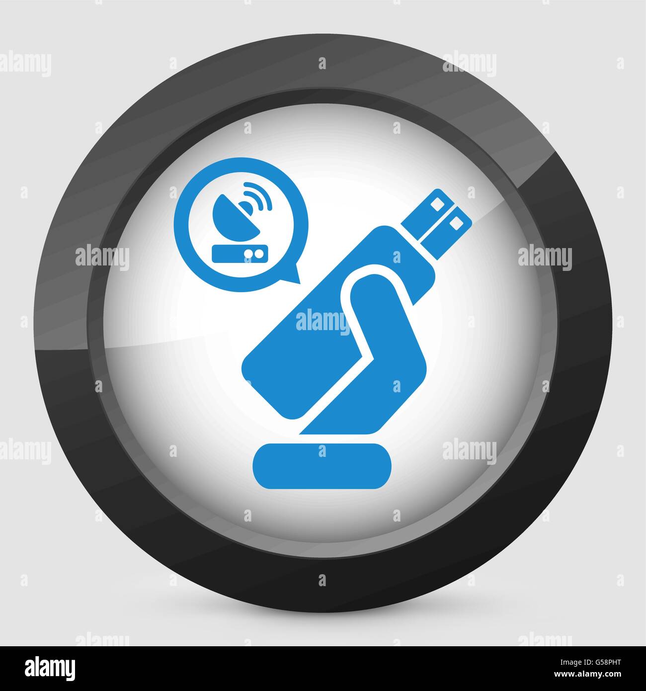 Usb internet key Stock Vector Image & Art - Alamy