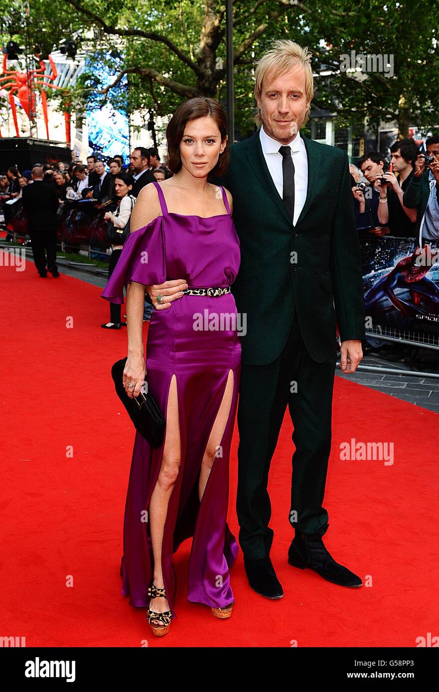 The Amazing Spider-Man Premiere - London Stock Photo - Alamy