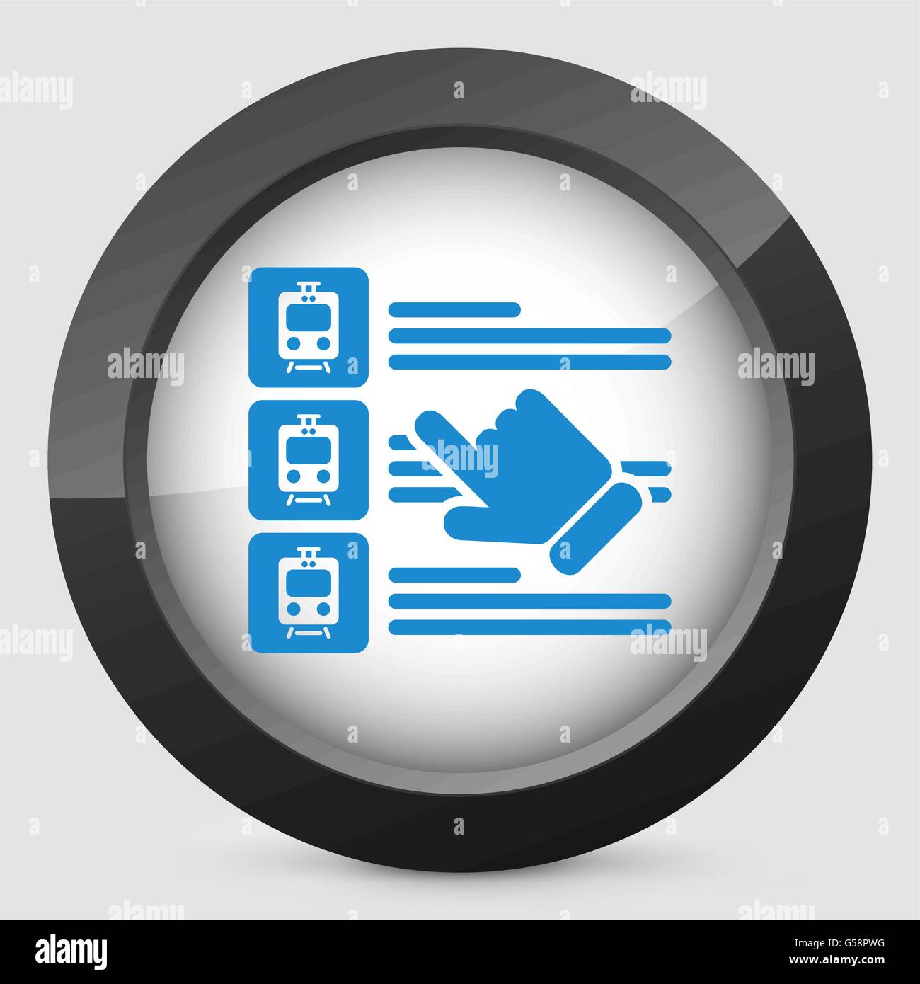 Train reservation Stock Vector Images - Alamy