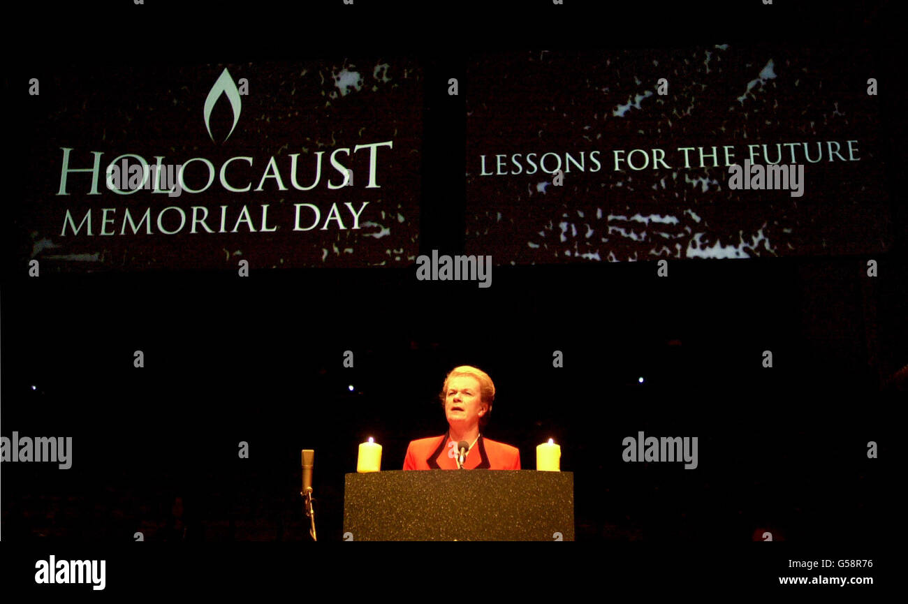 New Scottish Secretary Helen Liddell at the Holocaust Memorial Day ...