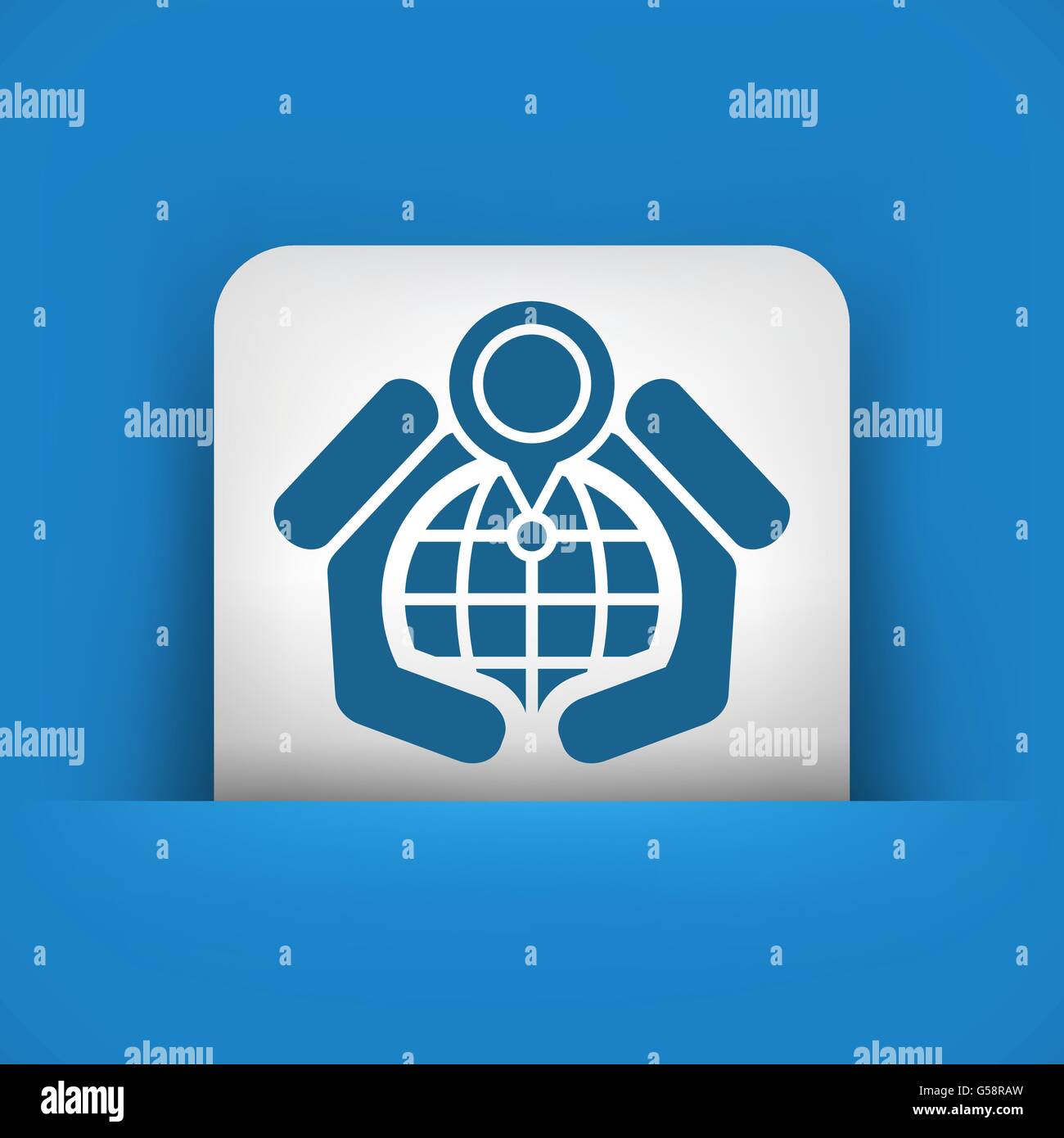 Geographical position Stock Vector Images - Alamy