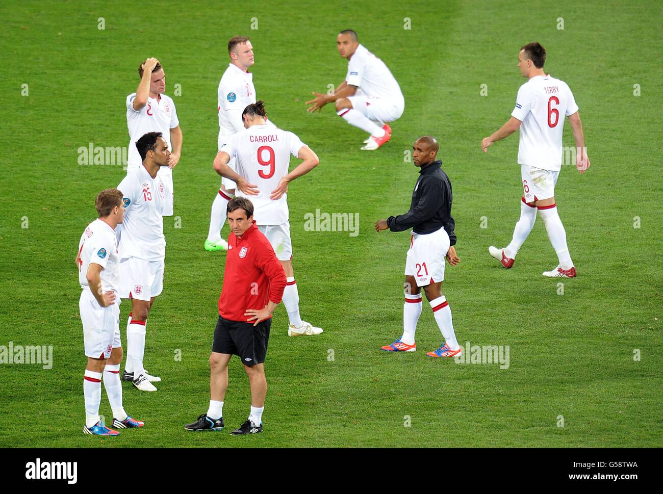 Soccer - UEFA Euro 2012 - Quarter Final - England v Italy - Olympic ...