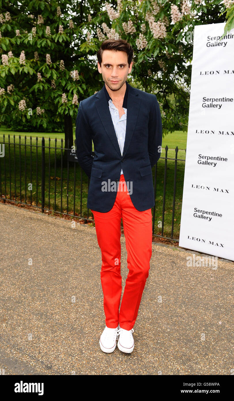 The Serpentine Gallery Summer Party - London. Mika arriving at The ...