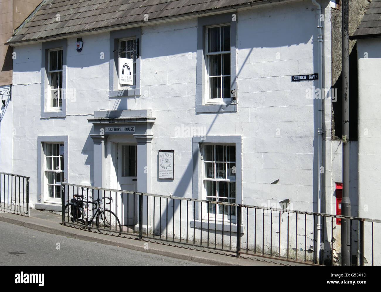 Moffat Museum, Moffat Town, Dumfries and Galloway, Scotland, UK Stock ...
