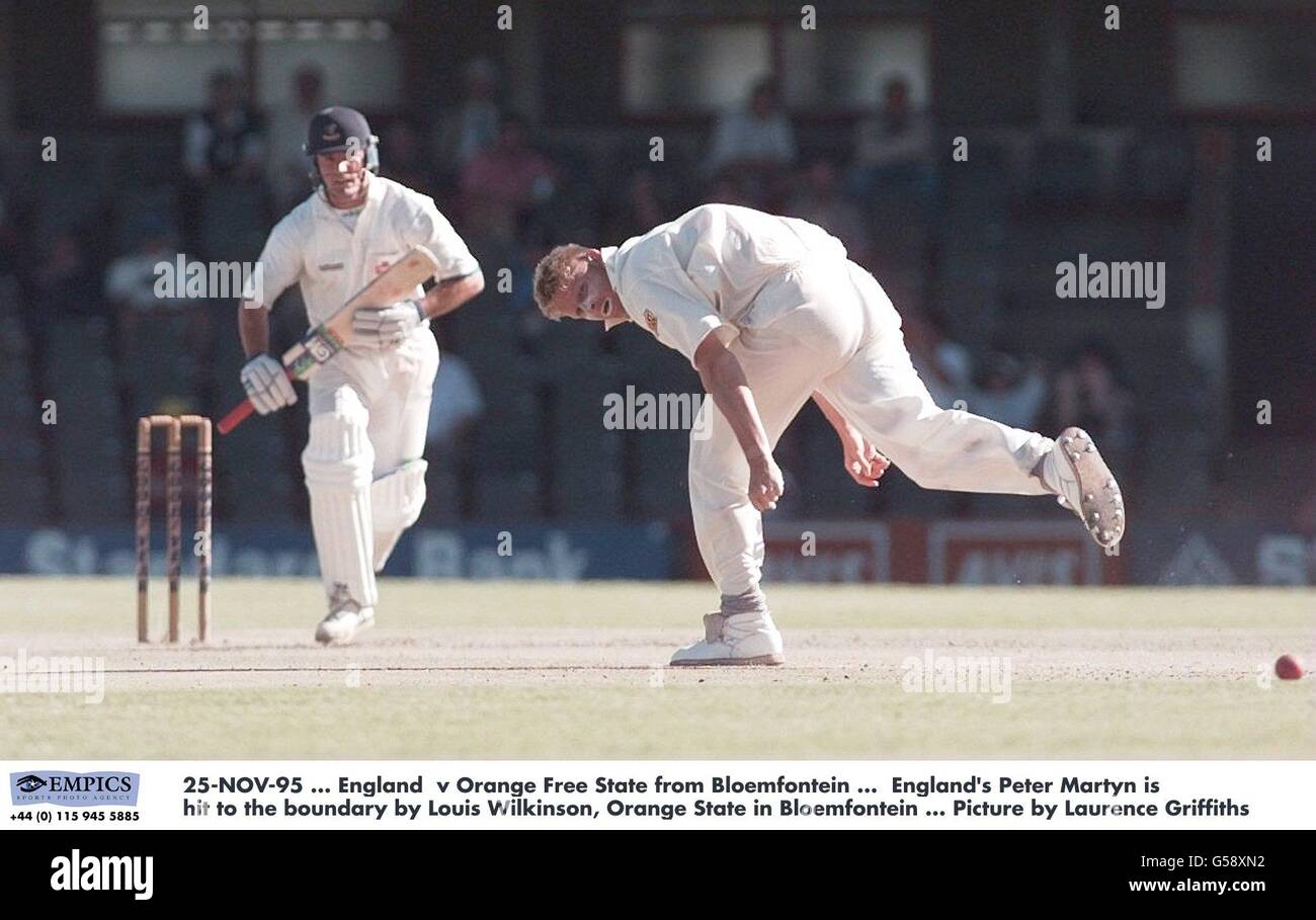 England v Orange Free State from Bloemfontein Stock Photo - Alamy