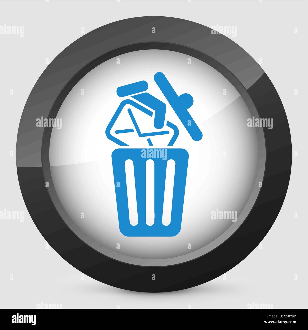 Waste mail Stock Vector Images - Alamy