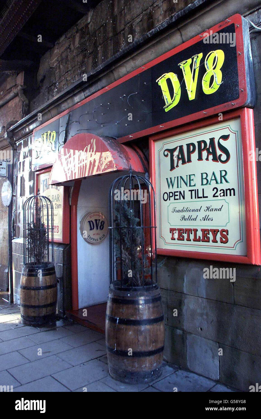 The DV8 lap dancing club in Leeds. The trial started today at Hull ...