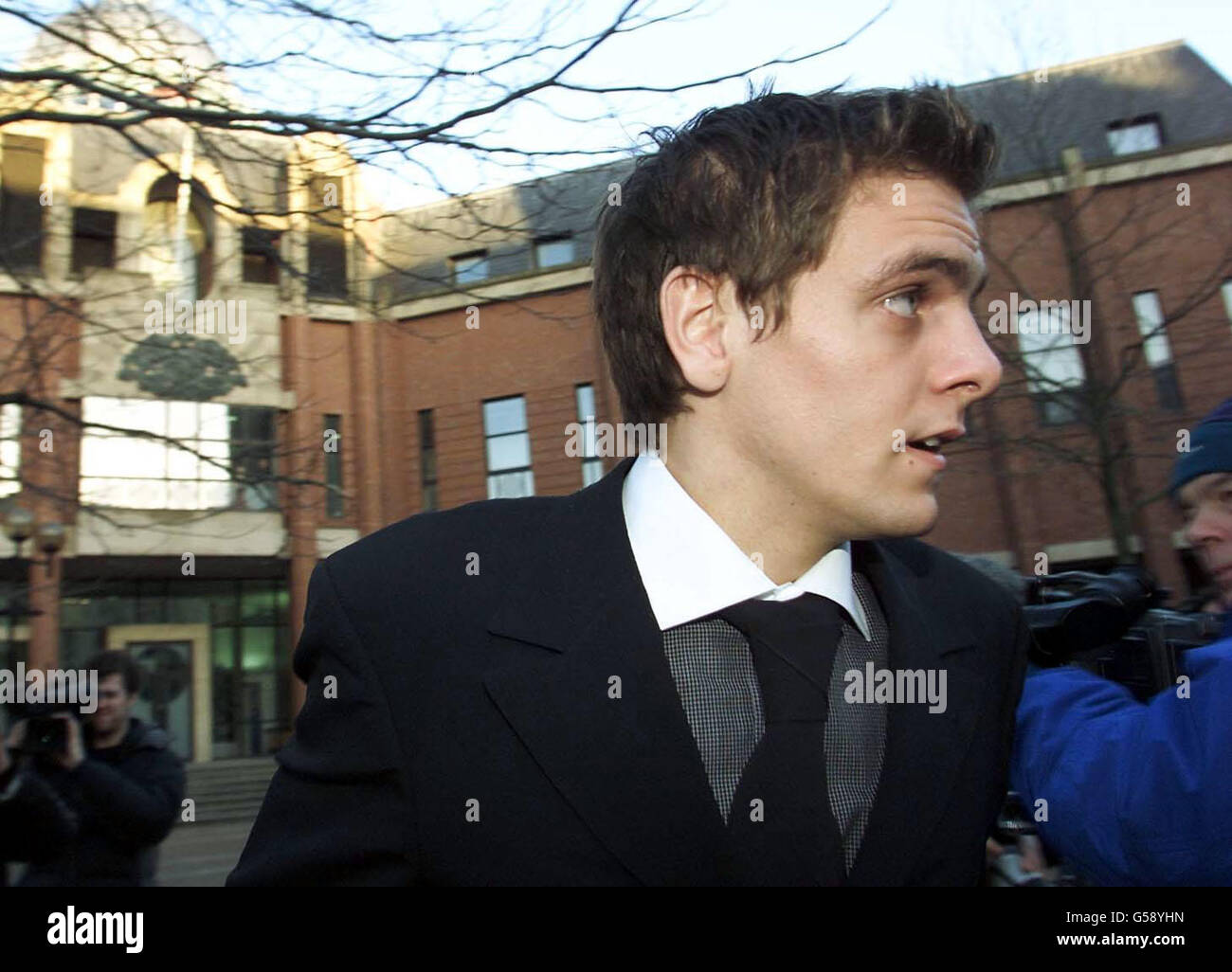 Leeds united footballer jonathan woodgate leaves hull crown court hi ...