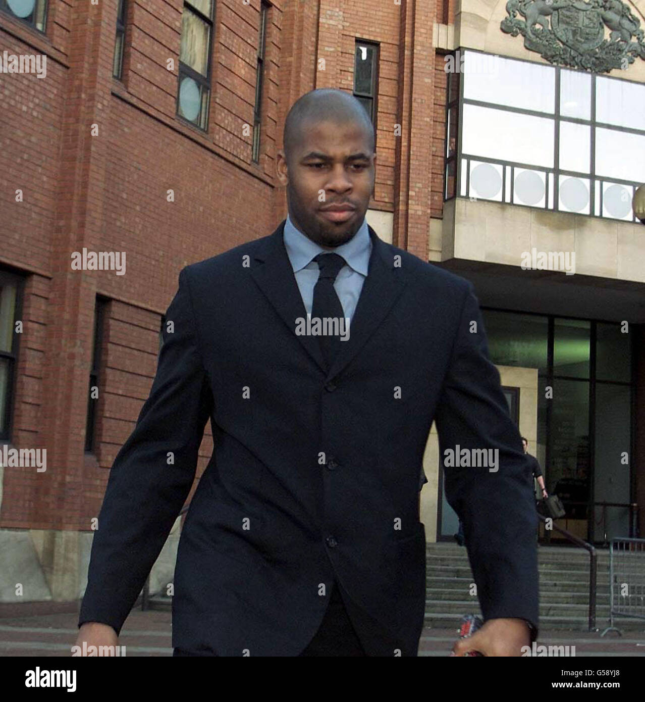 Leeds united footballer michael duberry leaves hull crown court hi-res ...