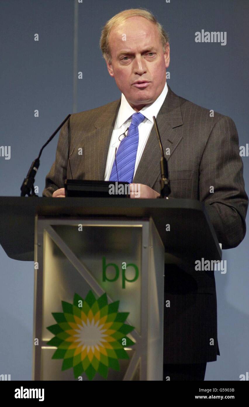 Group deputy chief executive officer of bp amoco plc hi-res stock ...