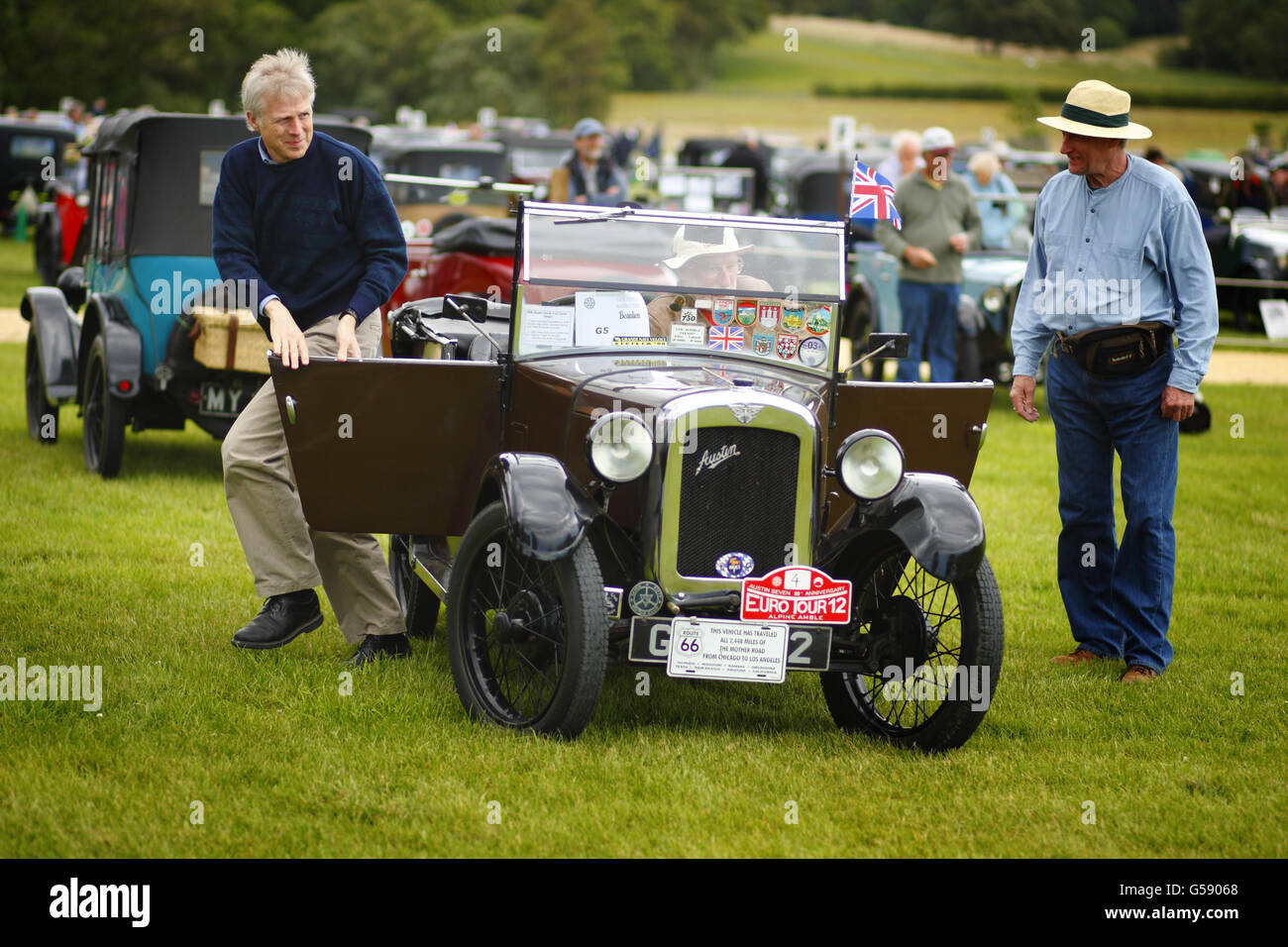 Austin Seven Rally Stock Photo - Alamy