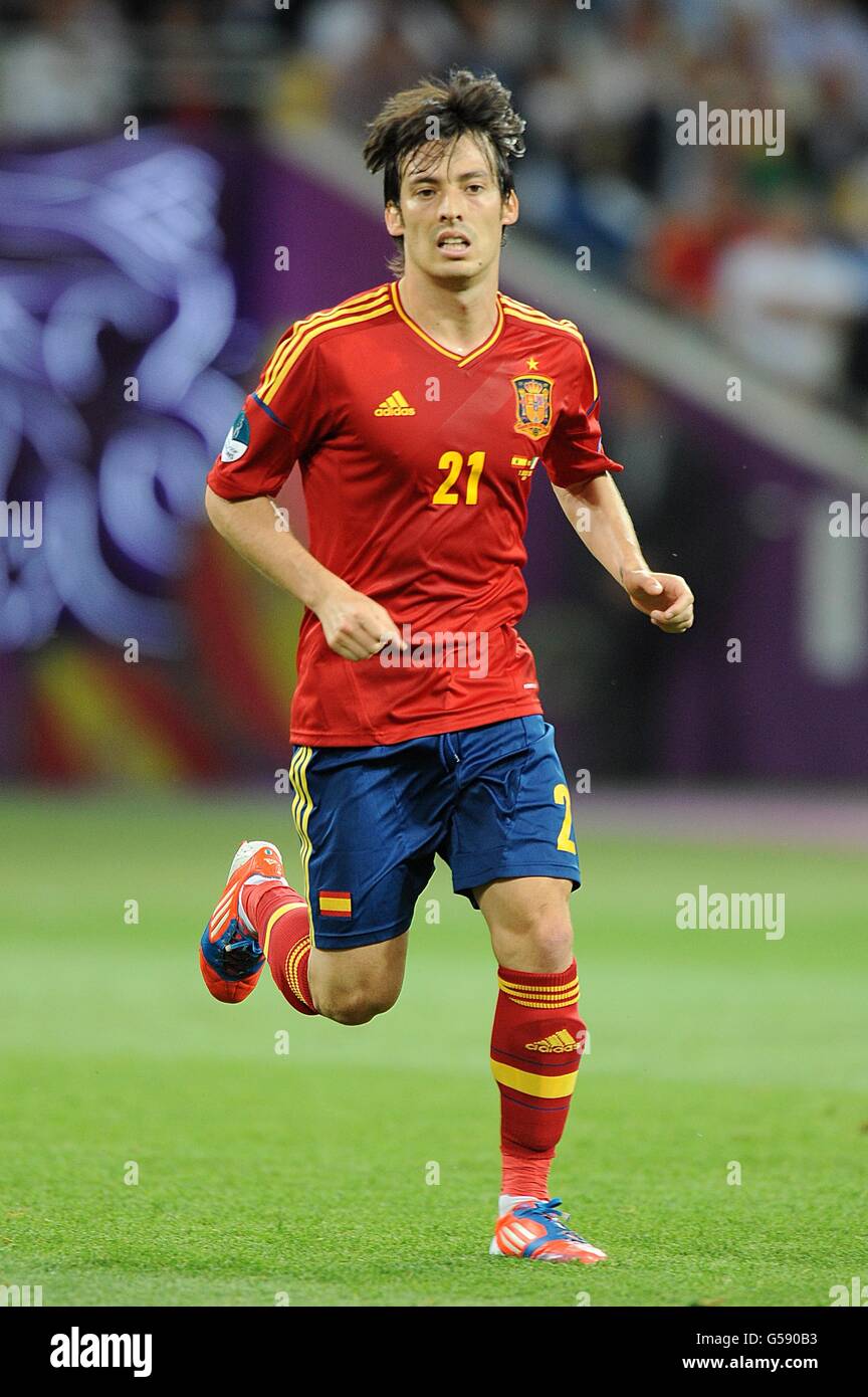 Soccer - UEFA Euro 2012 - Final - Spain v Italy - Olympic Stadium Stock ...