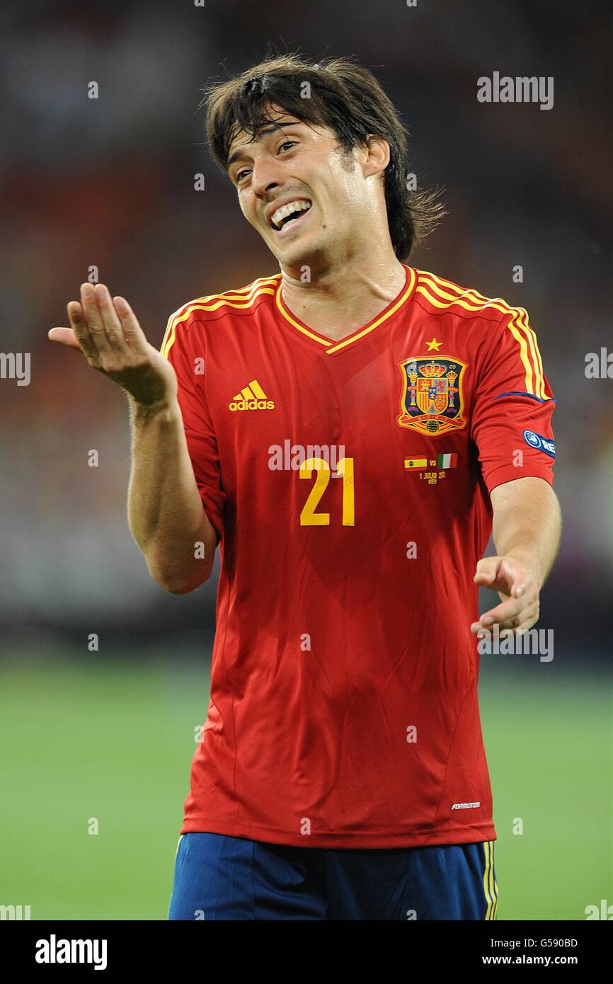 Soccer - UEFA Euro 2012 - Final - Spain v Italy - Olympic Stadium Stock ...