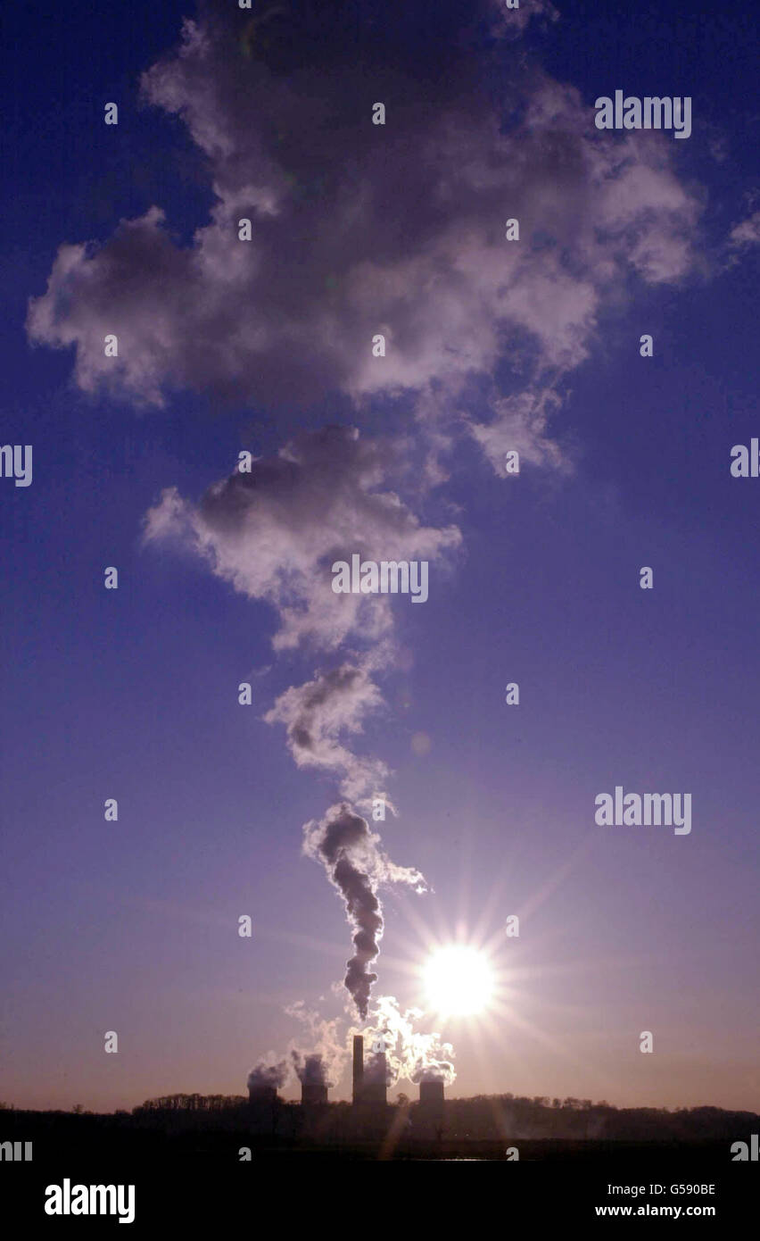 Nottingham power station Stock Photo - Alamy