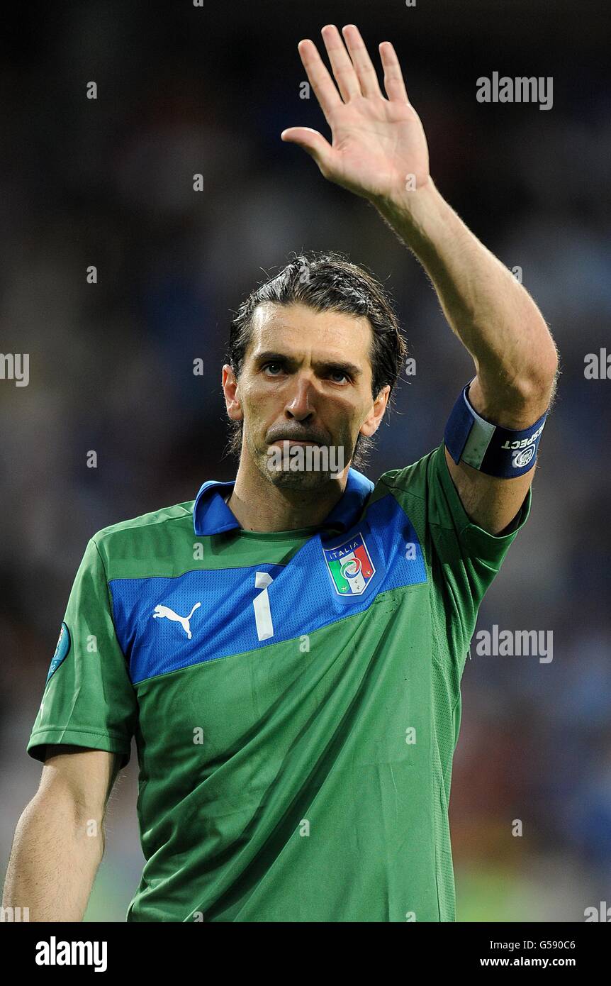 Soccer - UEFA Euro 2012 - Final - Spain v Italy - Olympic Stadium Stock ...
