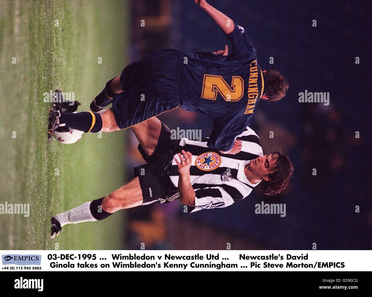 Wimbledons Kenny Cunningham High Resolution Stock Photography and ...