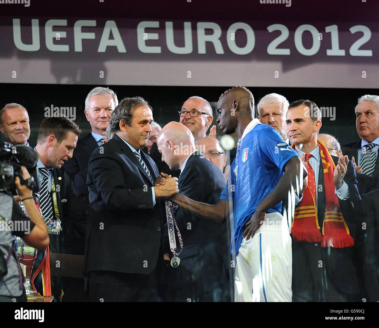 Soccer - UEFA Euro 2012 - Final - Spain v Italy - Olympic Stadium Stock ...